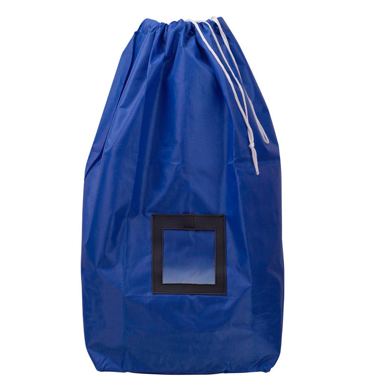 Medium Heavy-Duty 420D Polyester Drawstring Storage & Laundry Bag with ...