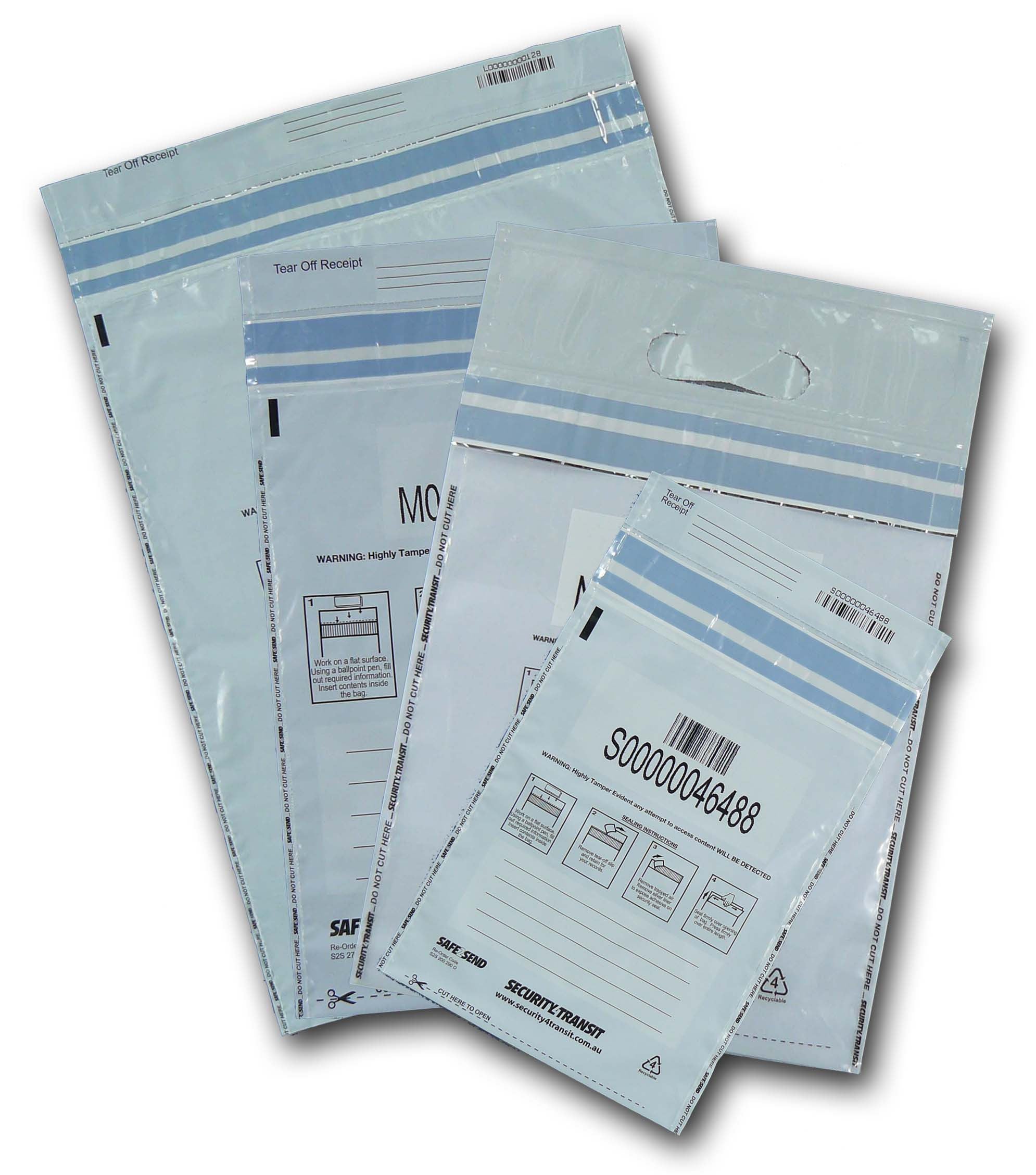Tamper Evident Bag - Opaque - Multiple sizes – BagMasters Australia